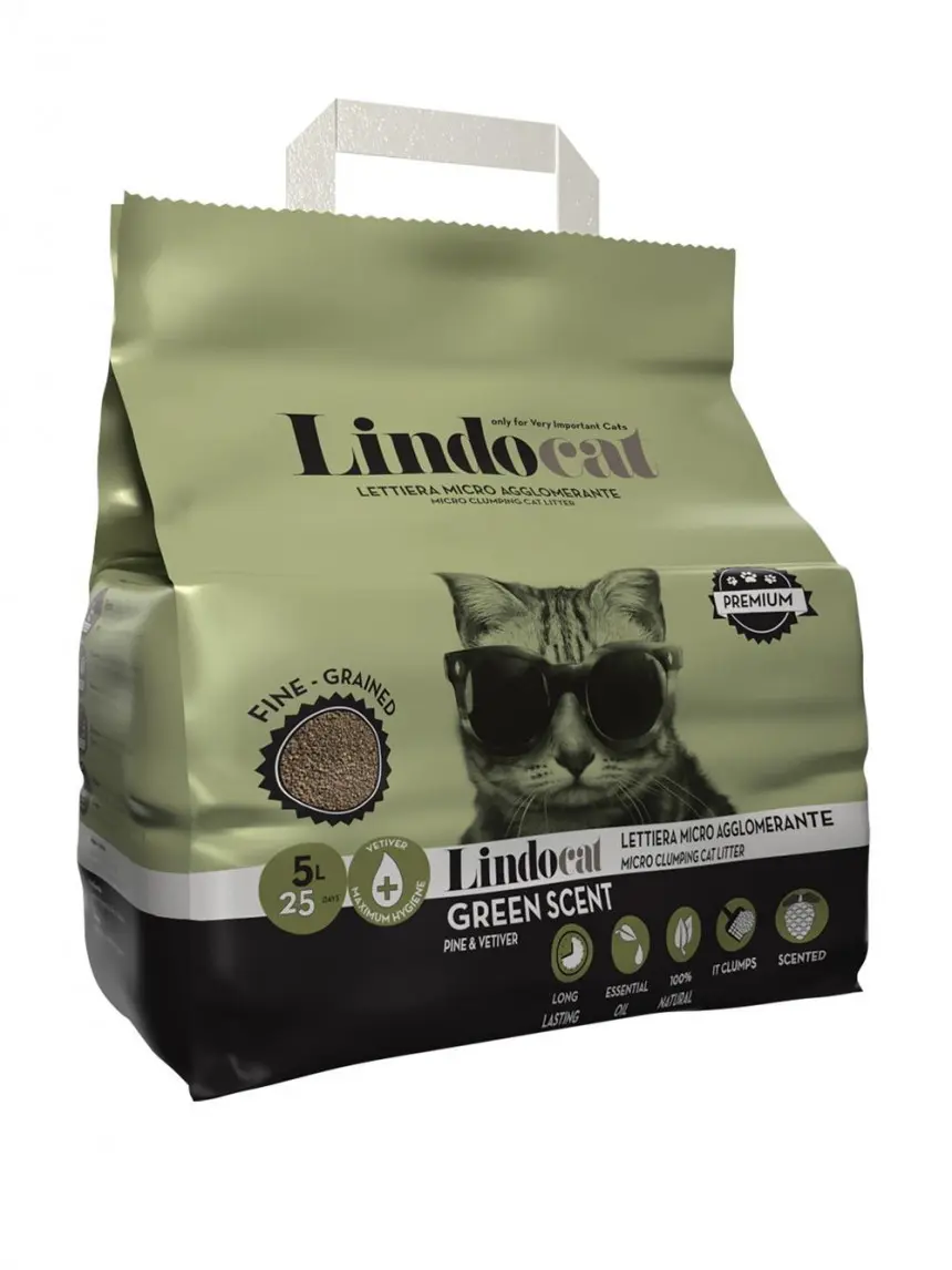 Lindo cat green scent 5l