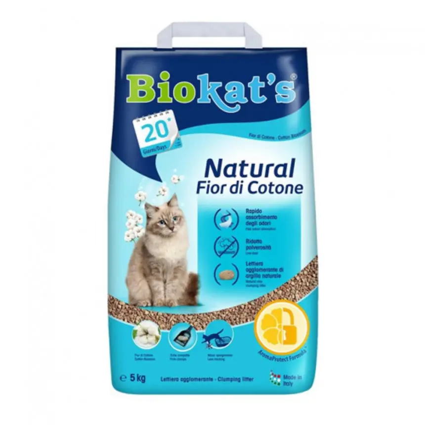 BIOKAT S NATURAL COTTON BLOSSOM POSIP ZA MACKE 5 kg