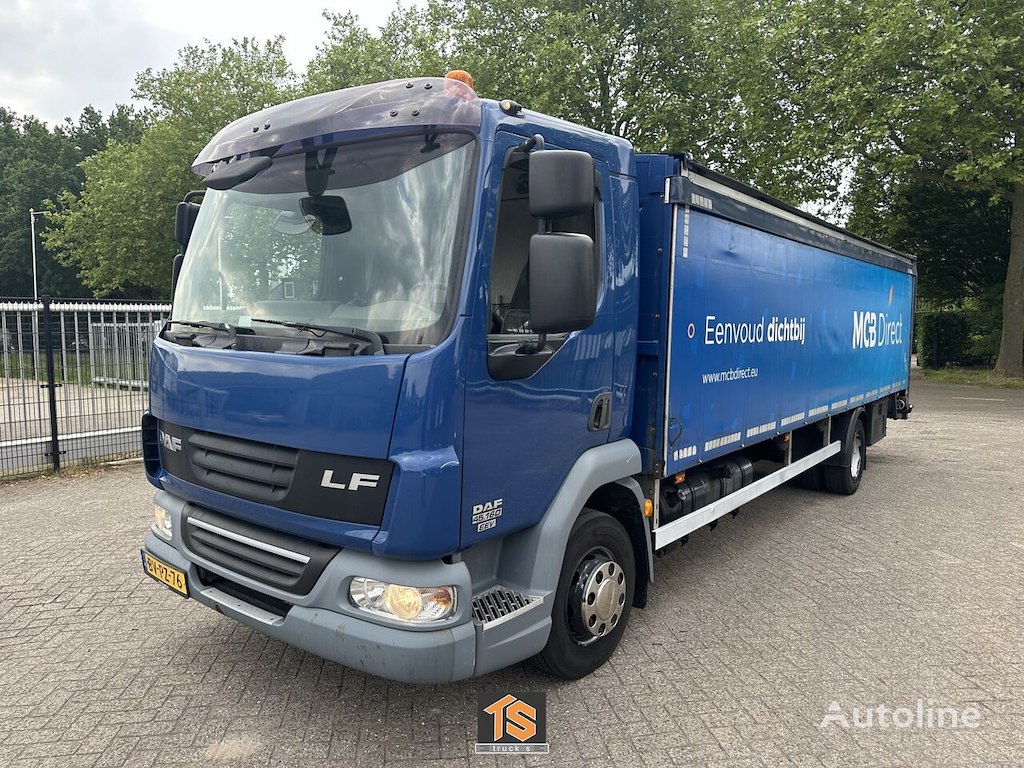 DAF FA LF45G12 AUTOMATIC - EURO 5 EEV - 12 TON - SCHUIFBAK/CURTAIN/P kamion sa klizna zavesa cerada