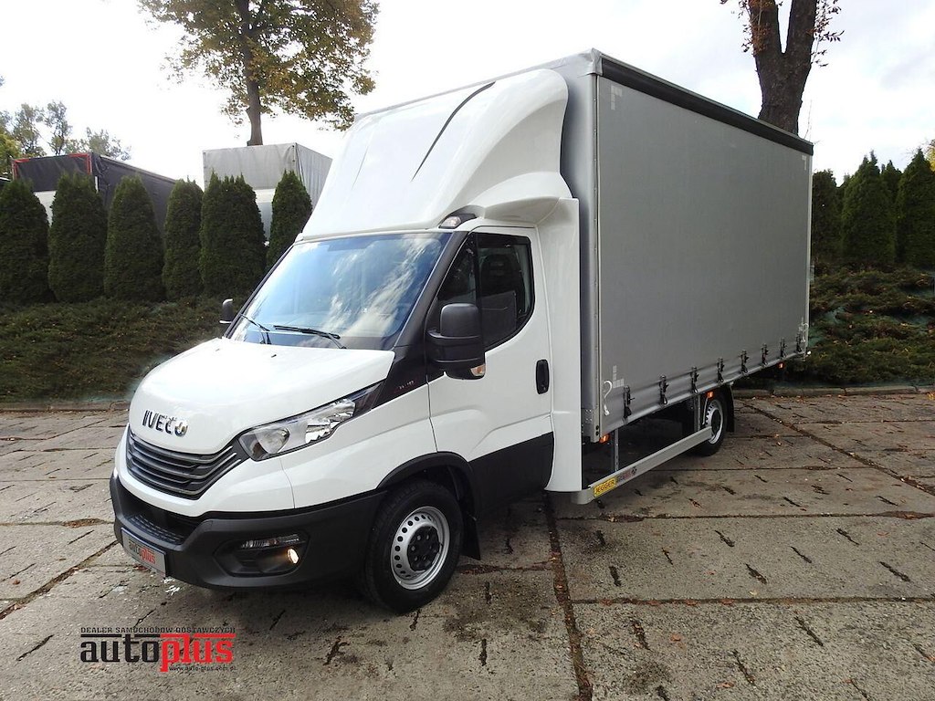 Novi IVECO DAILY 35S16 NOWY PLANDEKA 10 PALET TEMPOMAT KLIMATYZACJA GWARANC kamion sa klizna zavesa cerada