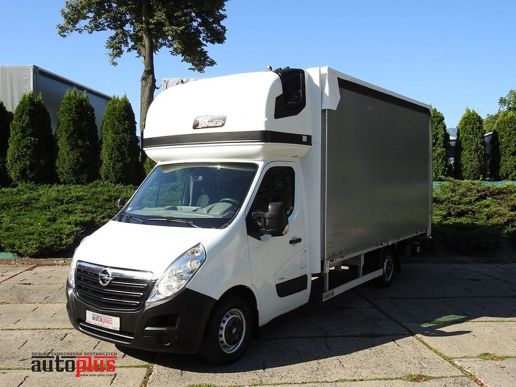 Opel MOVANO PLANDEKA 9 PALET WINDA WEBASTO KLIMATYZACJA TEMPOMAT 170 kamion s ceradom < 3.5t