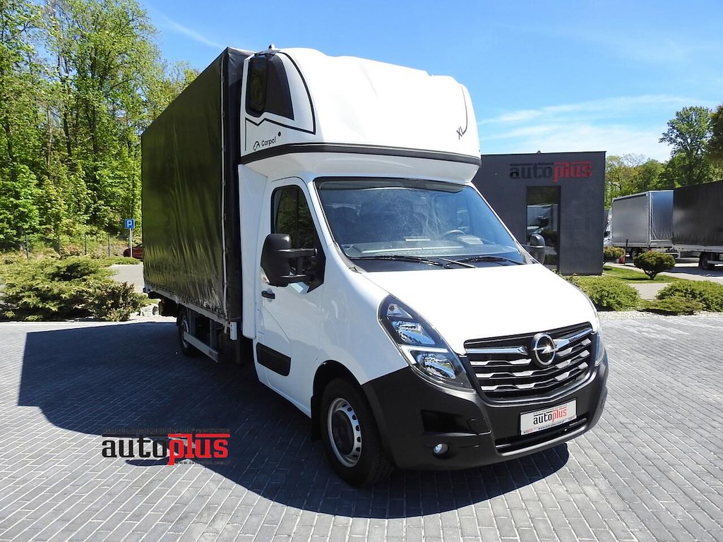 Opel MOVANO PLANDEKA WINDA 9 PALET WEBASTO TEMPOMAT KLIMATYZACJA LEDY kamion s ceradom < 3.5t