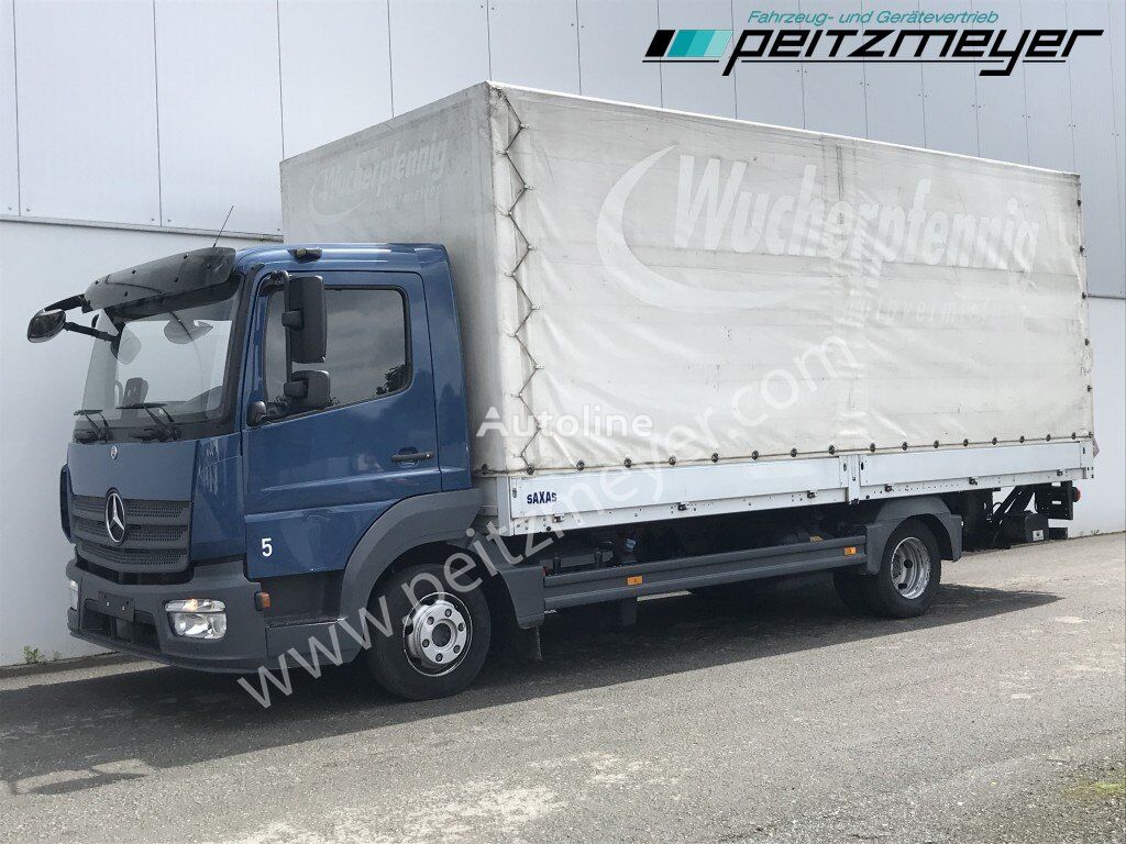 Mercedes-Benz Atego 818 L Pritsche+LBW, Klima, 2 x AHK kamion s ceradom