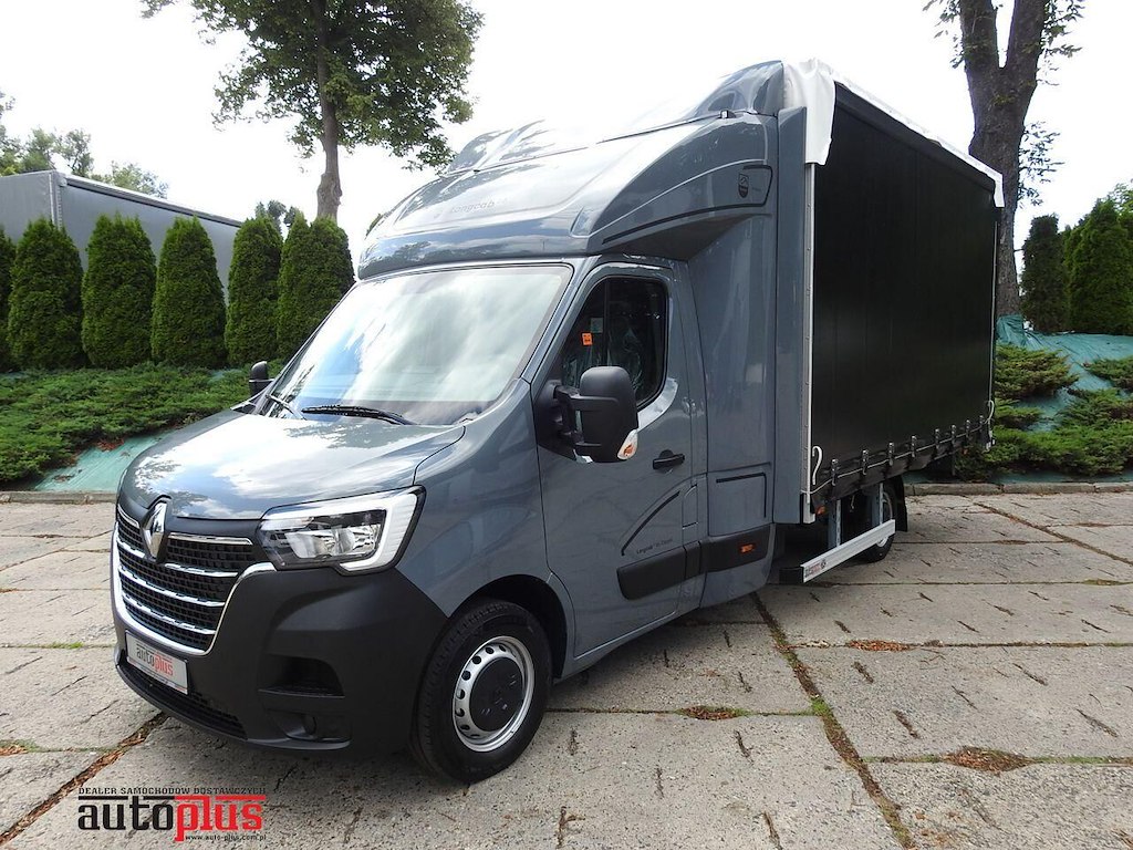 Novi Renault MASTER NOWY PLANDEKA 10 PALET WEBASTO KLIMATYZACJA TEMPOMAT LEDY kamion s ceradom