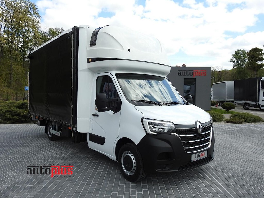 Renault MASTER PLANDEKA WINDA 10 PALET WEBASTO KLIMATYZACJA LEDY PNEUMAT kamion s ceradom