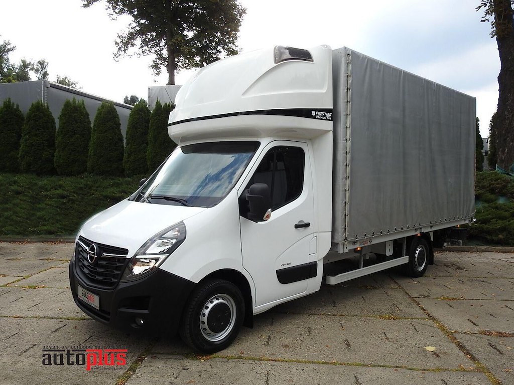 Opel MOVANO PLANDEKA WINDA 9 PALET WEBASTO TEMPOMAT KLIMATYZACJA LEDY kamion s ceradom