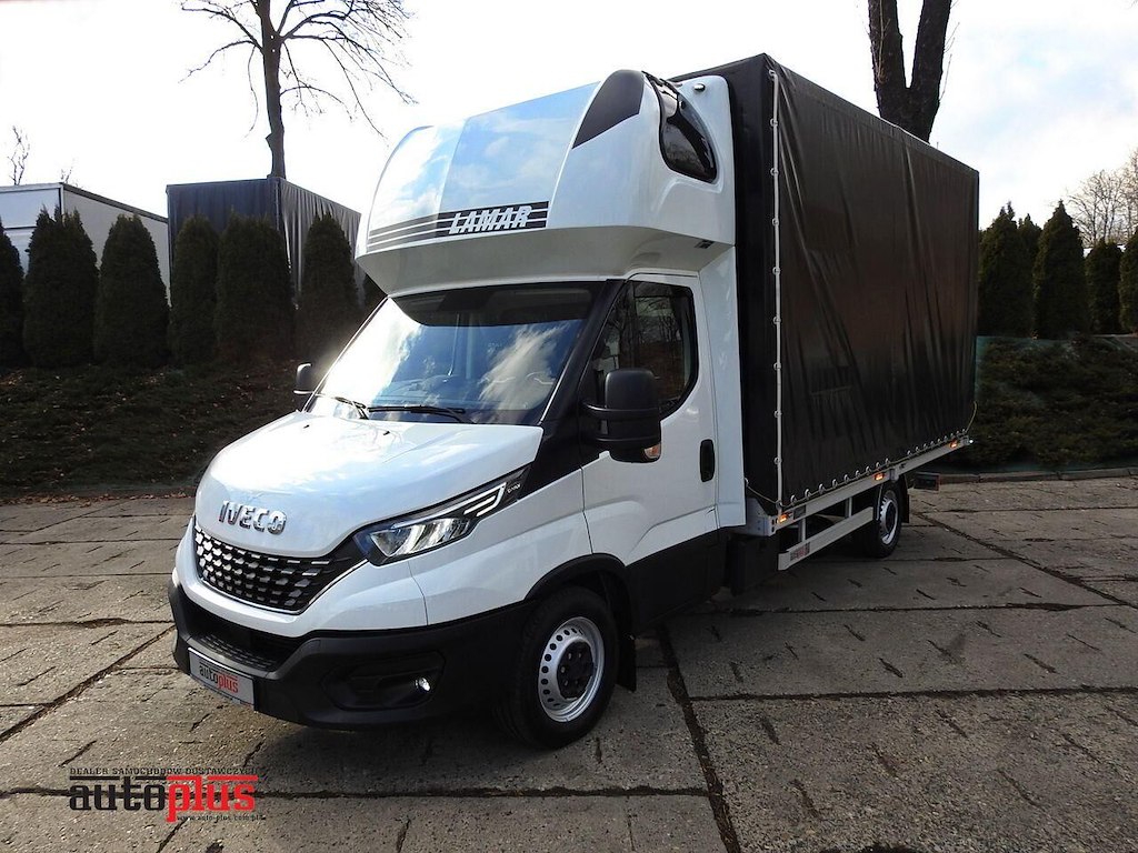 IVECO DAILY 35S18 PLANDEKA WINDA 8 PALET WEBASTO TEMPOMAT KLIMATYZACJA kamion s ceradom