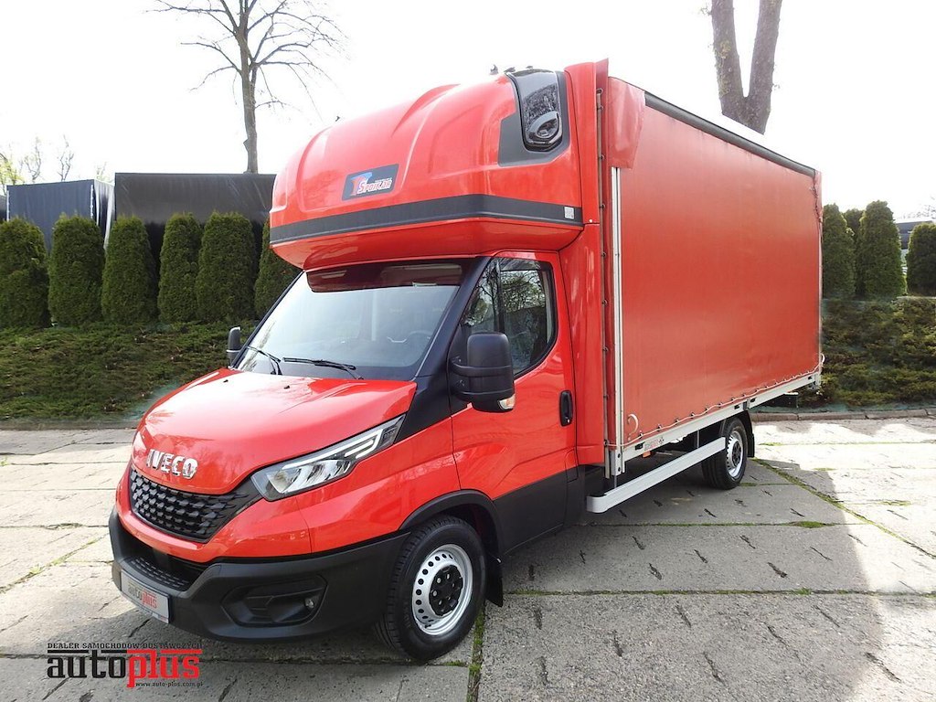 IVECO DAILY 35S18 PLANDEKA 10 PALET WEBASTO KLIMATYZACJA TEMPOMAT LEDY kamion s ceradom