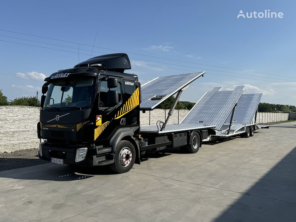 Volvo FL 280 autotransporter + prikolica autotransportera