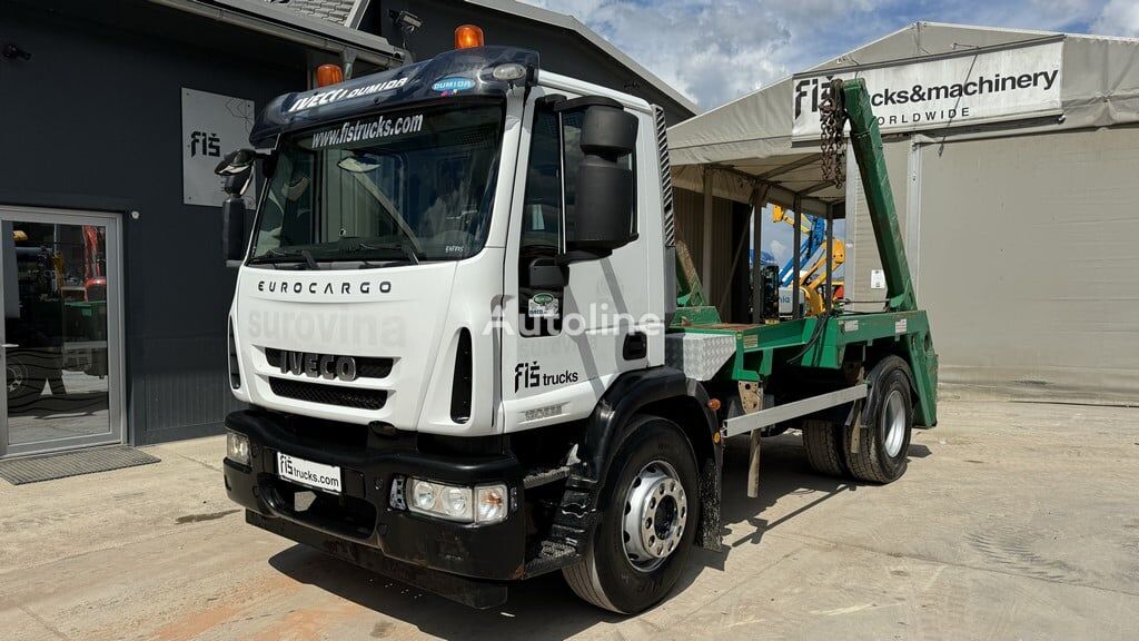 IVECO EUROCARGO 180 E25 4x2 absetz tipper - air condition kamion autopodizač kontejnera