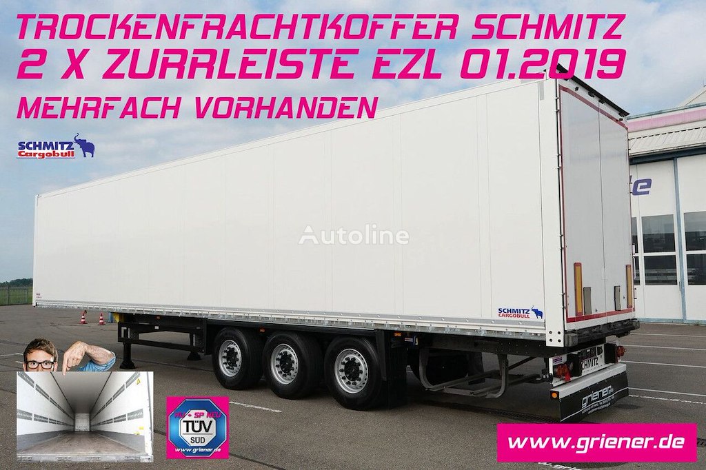 Schmitz Cargobull SKO 24/ 2 prikolica furgon
