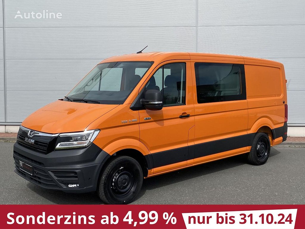 MAN TGE 3.180 L3H2 MIXTO 4x4 AUTOM ACC NAVI SITZHZ kombi minibus