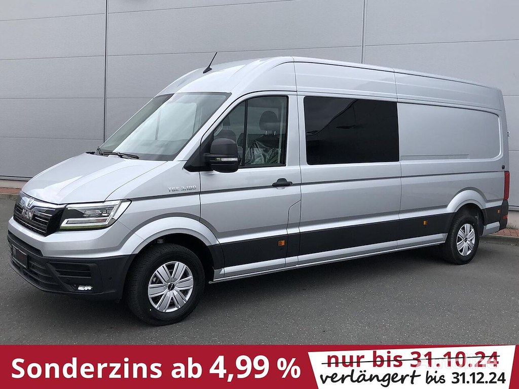 Novi MAN TGE 3.180 MIXTO L4H3 ACC LED STANDHZ LENKRADHZ kombi minibus