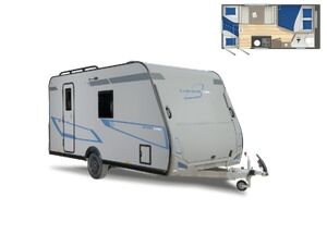 Caravelair 476 SPORT LINE Solar, Mover, Klima, Autarkt kamp prikolica