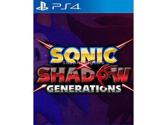 Ps4 Sonic X Shadow - Generations
