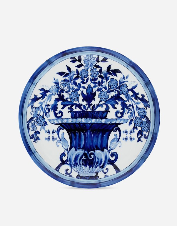 Dolce&Gabbana’s Blu Mediterraneo Porcelain Charger Plate – Tanjir