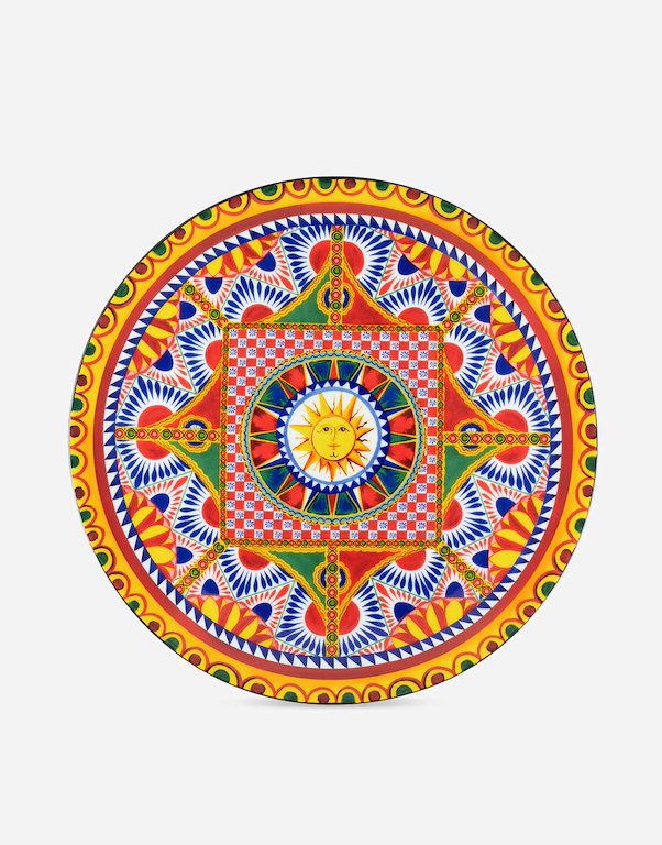 Dolce&Gabbana’s Carretto Siciliano Porcelain Charger Plate – Tanjir