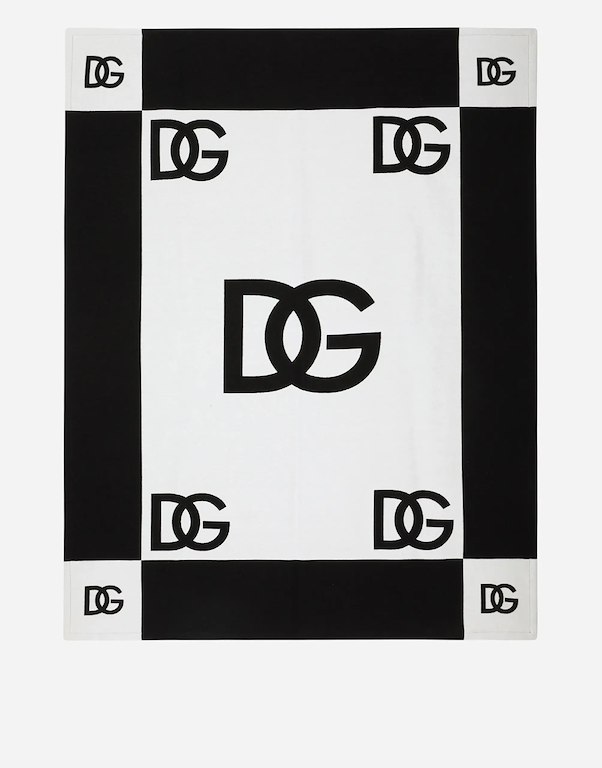 Dolce&Gabbana’s Logo Jacquard Cotton Blanket – Ćebe