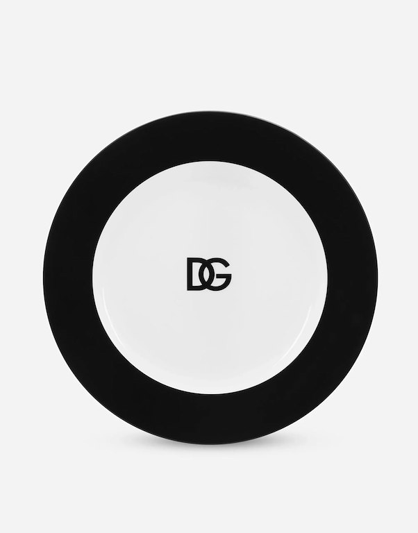 Dolce&Gabbana’s Logo Porcelain Charger Plate – Tanjir