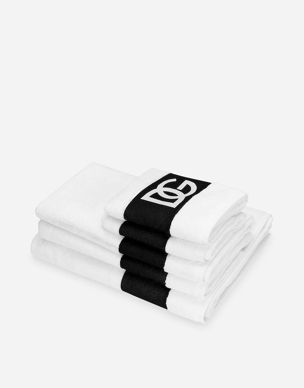 Dolce&Gabbana’s Logo Set 5 Terry Cotton Towels – Set peškira