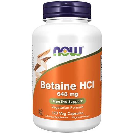 Now Betaine HCl 120×648