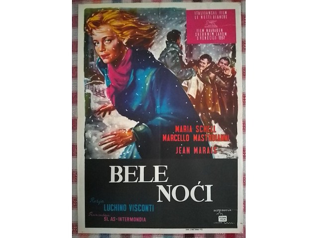 plakat BELE NOĆI