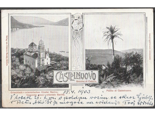 Crna Gora - Herceg Novi / secesija / 1903