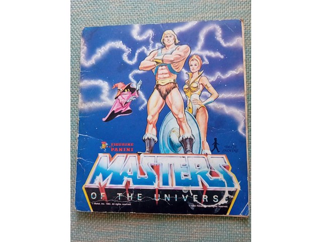 Masters of the universe Album Panini