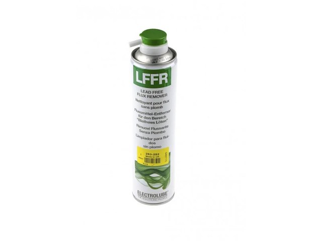 Sprej Electrolube LFFR (Lead Free Flux Remover) 400ml.