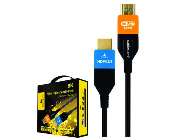 CC-HDMI8K-AOC-10M Gembird Active Optical (AOC) ULTRA High speed HDMI 2.1 8K UHD with Ethernet 10m