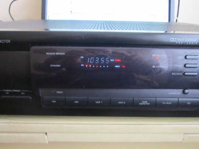 Sherwood AV Receiver RV-4070R 2 x 50 W i 3 x 35 W