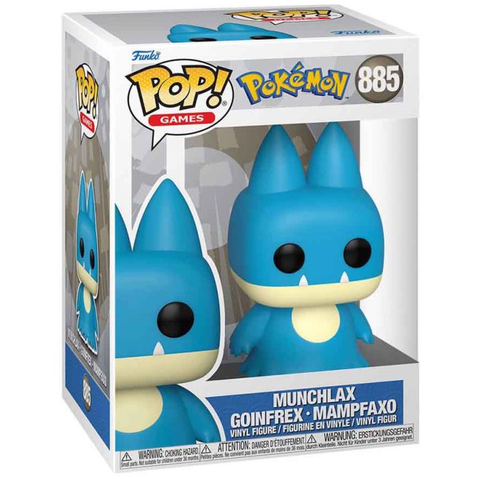 Funko POP! Games: Pokemon - Munchlax (EMEA)