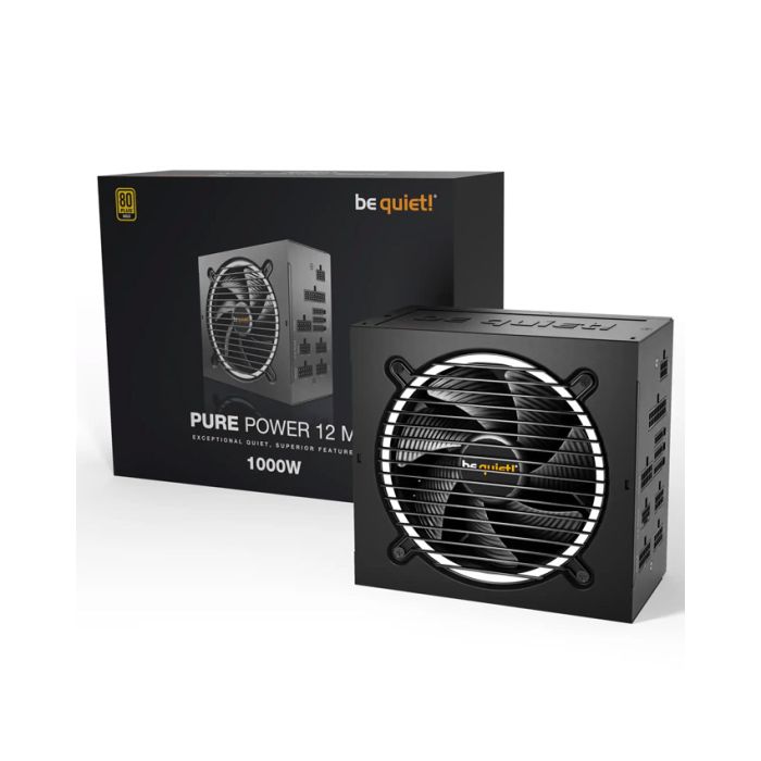 Napajanje Be Quiet 1000W Pure Power 12M BN345 80+ Gold Modularno