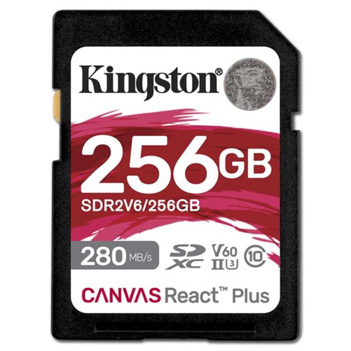 Memorijska kartica Kingston SDR2V6/256GB 256GB SDXC UHS-II 280R/150W U3 V60