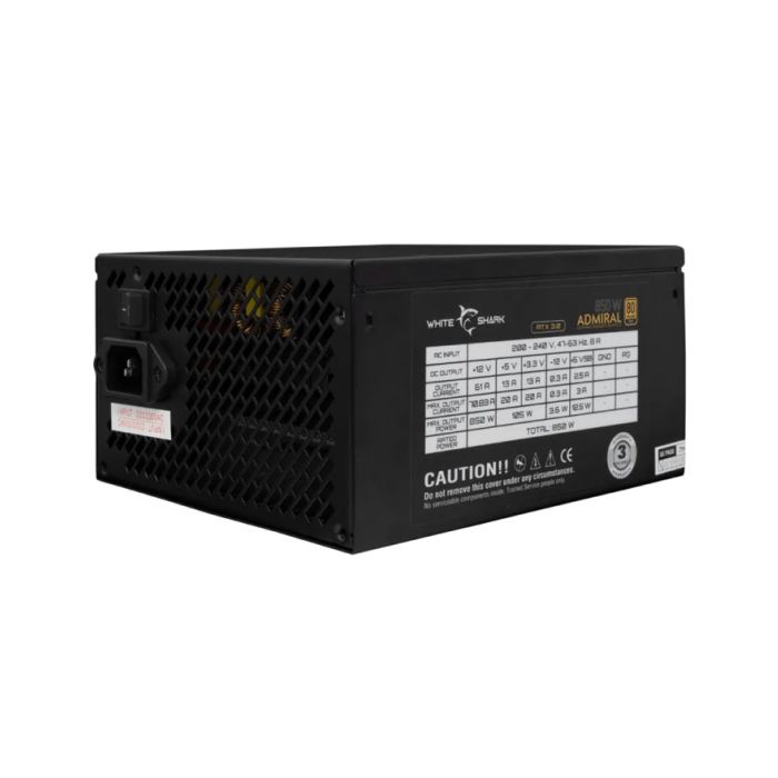 Napajanje White Shark 850W ADMIRAL 80+ Gold Modularno