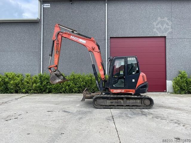 Bager za puzanje
Kubota KX080-4a