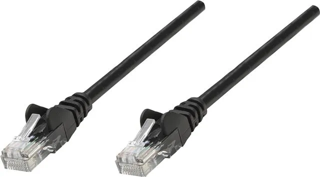 Kabl Intellinet Patch, Cat6 compatible, U/UTP, 0.5m, crni 342032