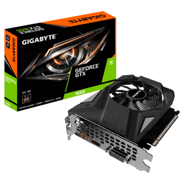 SVGA Gigabyte GTX 1650 OC 4GB GDDR6, GV-N1656OC-4GD