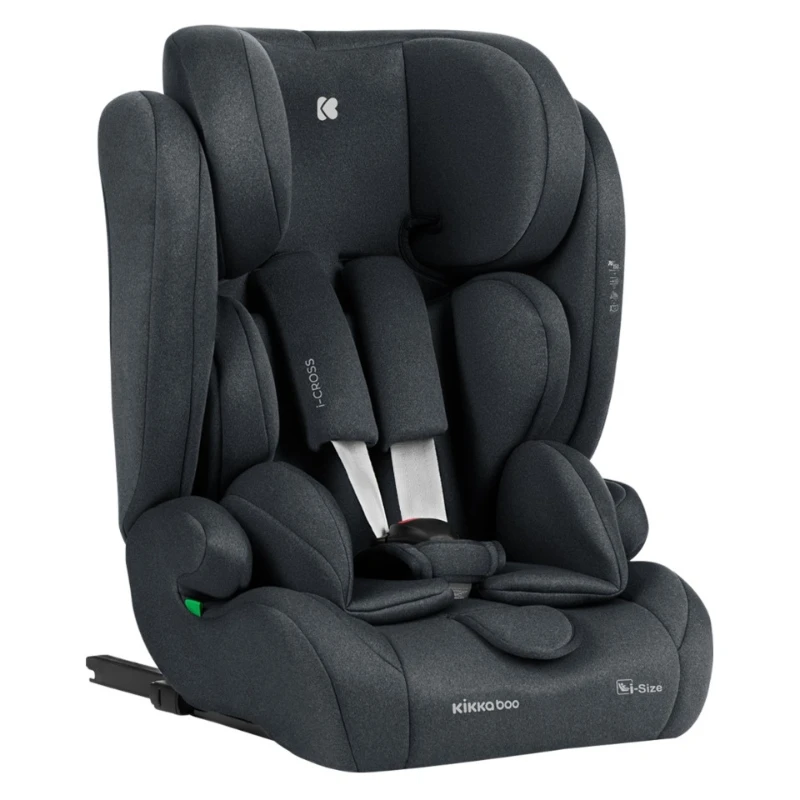 Kikka Boo i-Cross autosedište i-Size Dark Grey, 76-150 cm Isofix