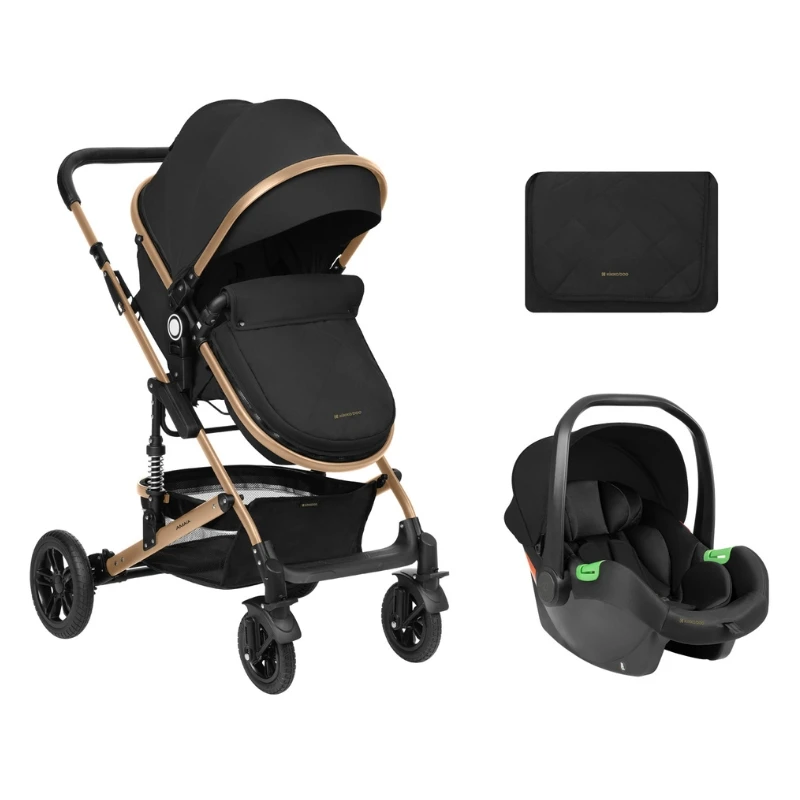 Kikka Boo Amaia Premium kolica za bebe 3u1 Black