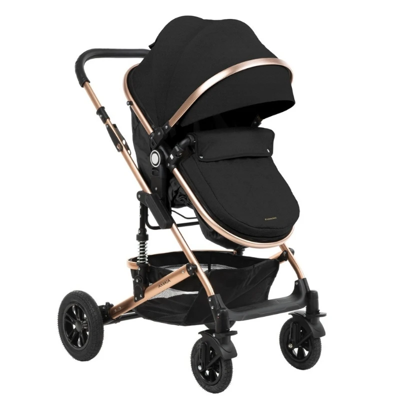 Kikka Boo Amaia Premium kombinovana kolica za bebe Black