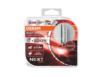 Ksenonske sijalice OSRAM Xenarc Night Breaker Laser (NEXT GEN) D3S 35W 66340XNN-HCB PK32D-5