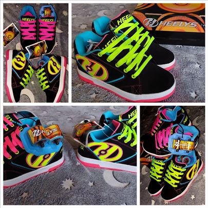 Patike sa točkićima Neon Heelys br34=21, na stanju