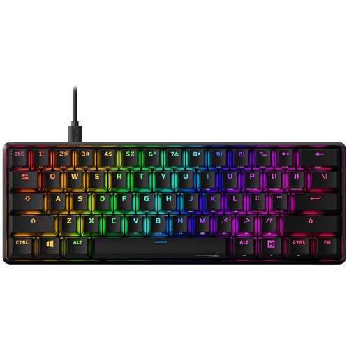 HyperX 60 Alloy Origins AQU RGB Mehanička Gaming tastatura US | 56R61AA