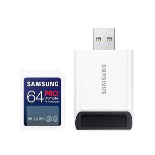 Samsung 64GB PRO Ultimate Full Size SDXC memorijska kartica + čitač | MB-SY64SB