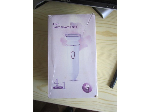 Lady shaver set 4 in 1