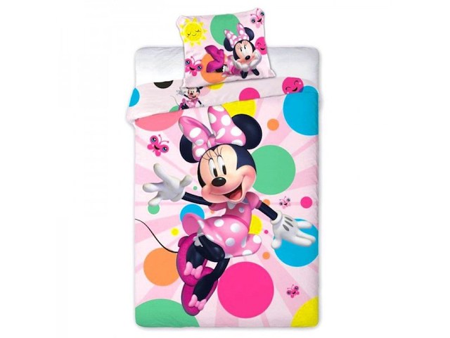 Baloo Posteljina za decu Minnie 140x200 + 70x90cm