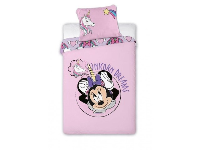 Baloo Posteljina za decu Minnie Mouse - Unicorn Dreams