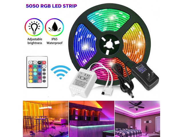 RGB Led Traka - SILIKONSKA 5050