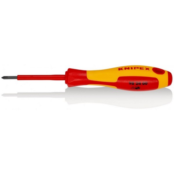 KNIPEX ODVIJAČ KRSTASTI PH0 1000V 98 24 00